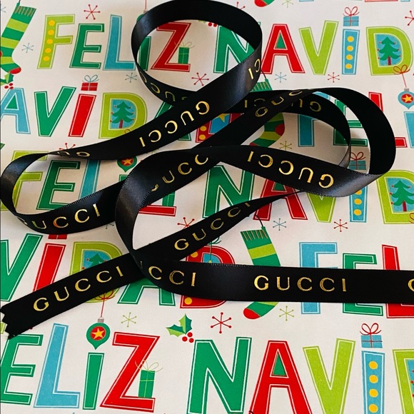 Gucci | Accessories | Gucci Logo Ribbon 3 Yards | Poshmark